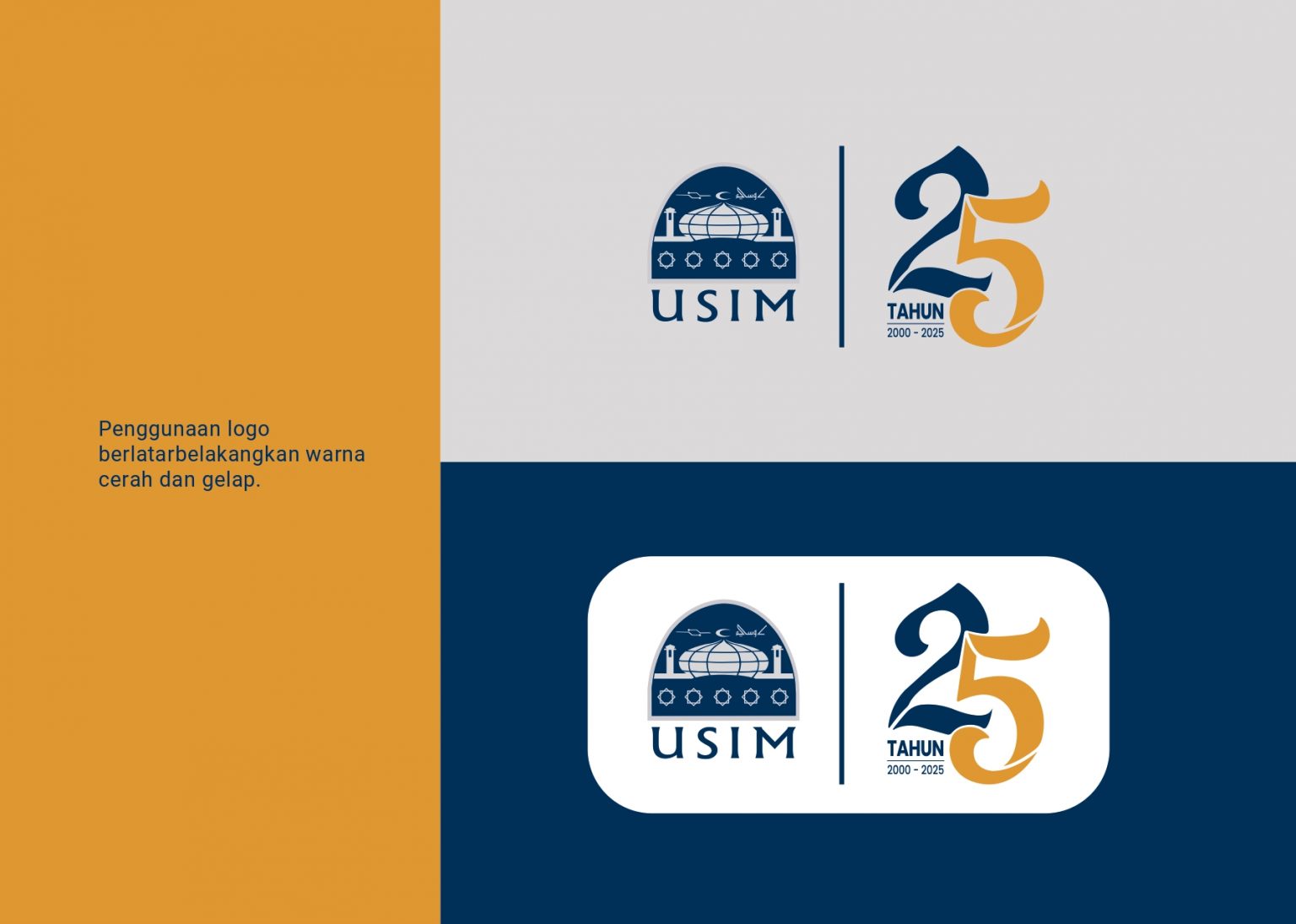 Logo USIM 25 Tahun – STRACOMM